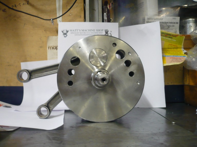 Crank Balancing - Matts Machine Shop | www.mattsmachineshop.co.uk